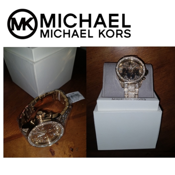 Michael Kors | Accessories | Michael Kors Wren Chronograph Ladies Watch ...